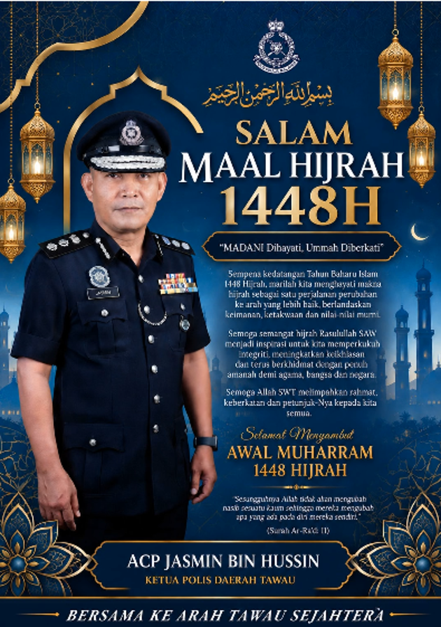 SABAH BERDUKA, KETUA POLIS DAERAH TAWAU ACP JASMIN HUSSIN MENINGGAL ...